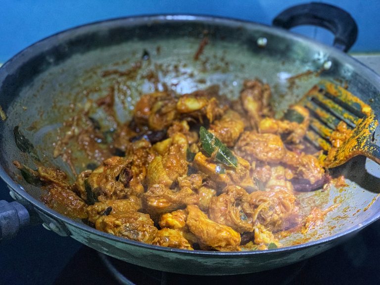 Chicken Varuval (no prefrying of chicken required) | The Sudden Cook